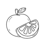 32+ Tasty Orange Drawing Ideas for Beginners - Artist Been