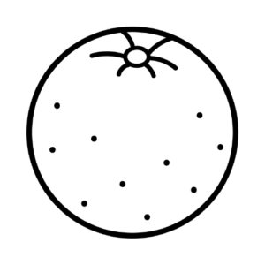 32+ Tasty Orange Drawing Ideas for Beginners - Artist Been