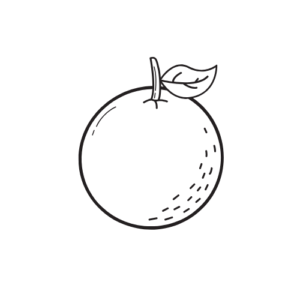 32+ Tasty Orange Drawing Ideas for Beginners - Artist Been