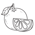 32+ Tasty Orange Drawing Ideas for Beginners - Artist Been