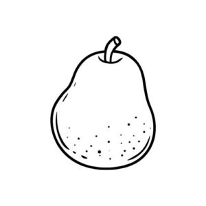 33+ Tasty Pear Drawing Ideas for Beginners - Artist Been
