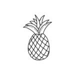 32+ Pure Pineapple Drawing Ideas for Beginners - Artist Been