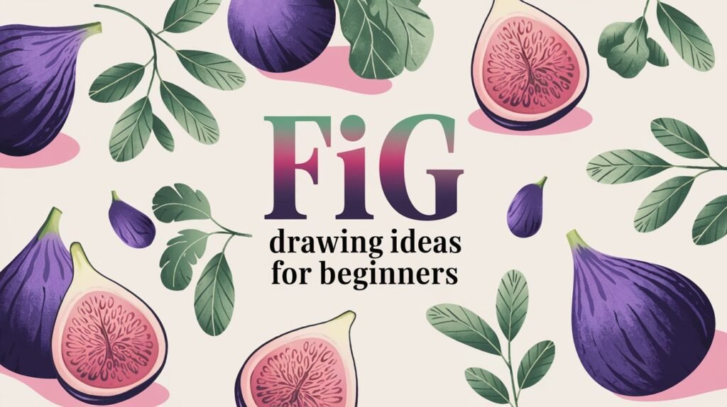 32+ Nutritious Fig Drawing Ideas for Beginners - Artist Been
