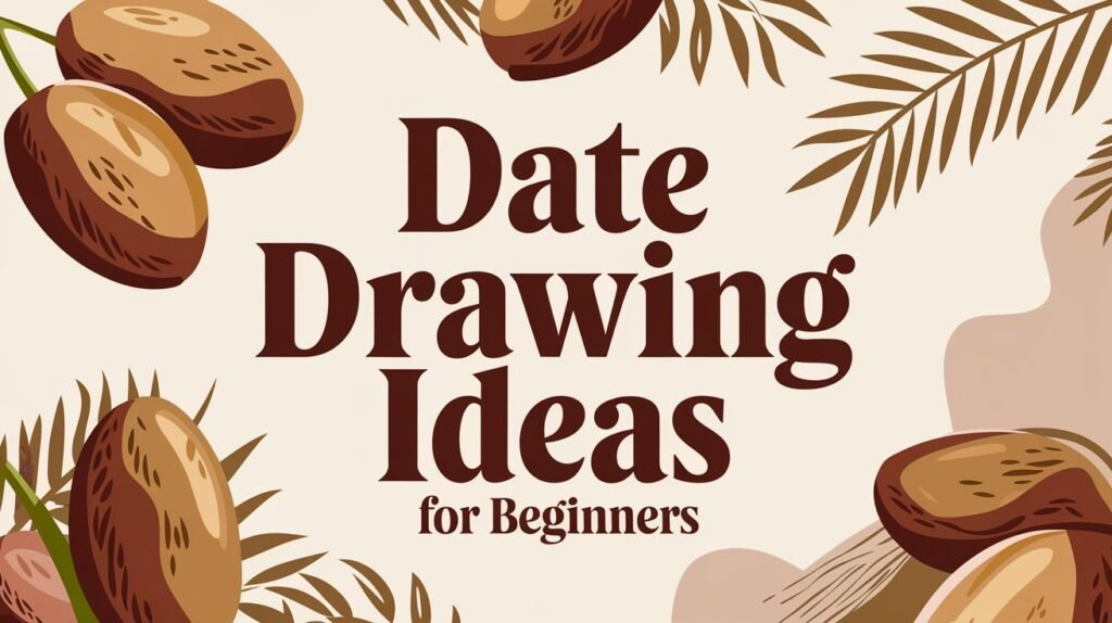 32+ Healthy Date Drawing Ideas for Beginners - Artist Been