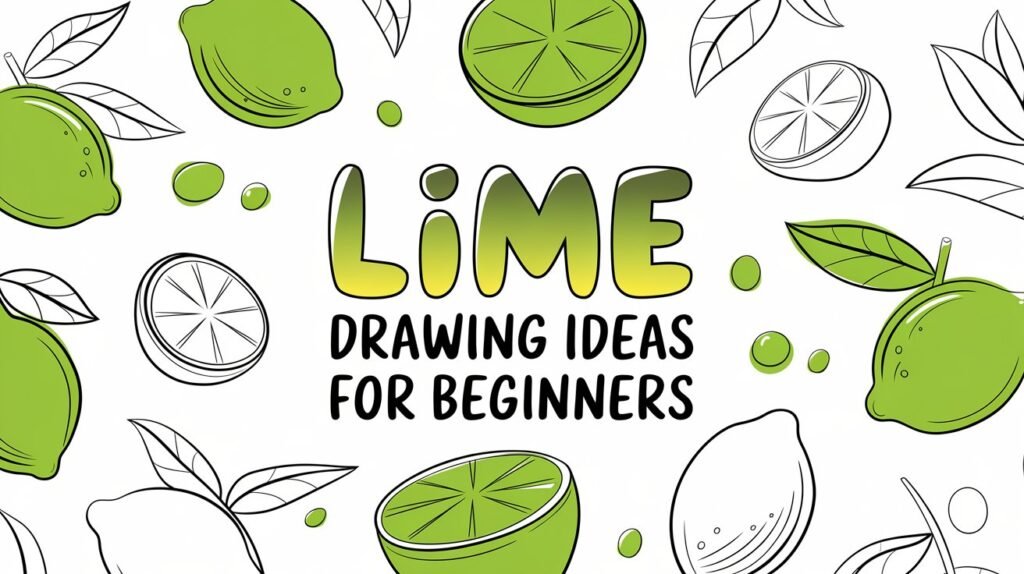 31+ Lovely Lime Drawing Ideas for Beginners - Artist Been