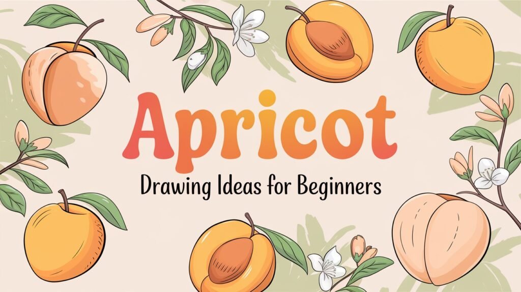 32+ Awesome Apricot Drawing Ideas for Beginners - Artist Been